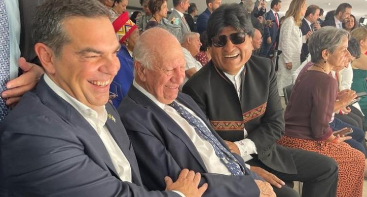 Επαφές Τσίπρα στη Βραζιλία με λατινοαμερικανούς ηγέτες και χειραψία με ...