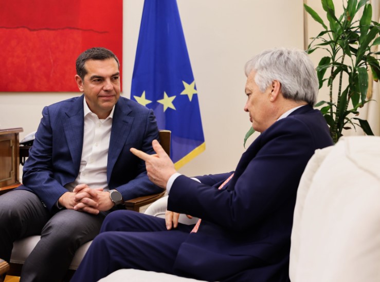 Συνάντηση Τσίπρα με τον επίτροπο της ΕΕ αρμόδιο για θέματα Δικαιοσύνης ...